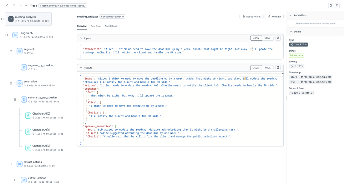 Tracing and Observability for LangGraph with Agenta - Docs - Agenta